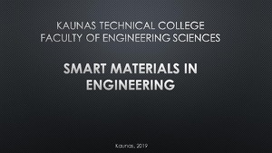 Smart Materials In Engineering Presentation