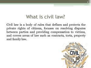 What Is Civil Law?