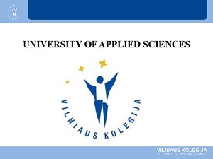 University Of Applied Sciences VIKO In Lithuania
